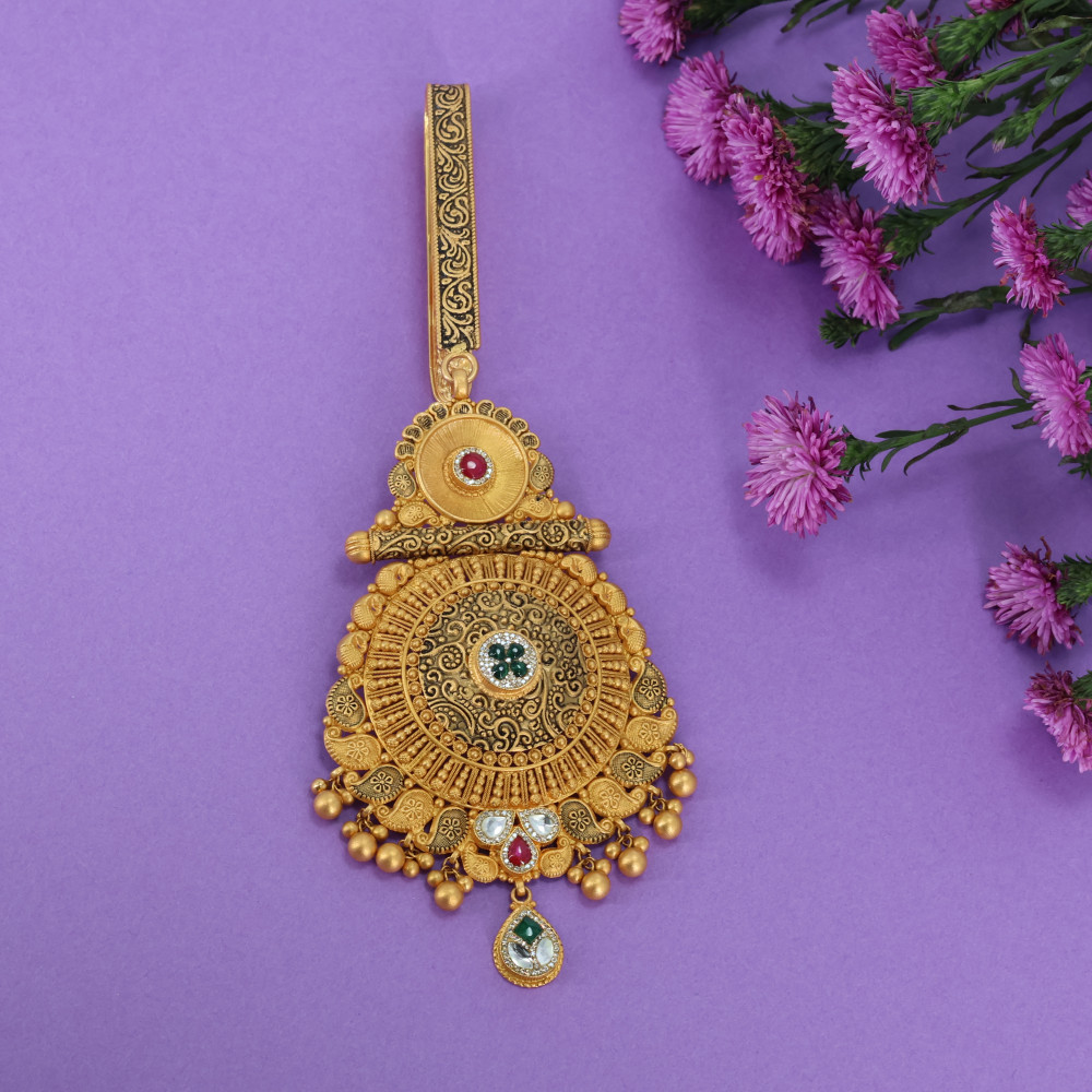 Elegant 22K Gold Juda for Bridal & Traditional Occasions